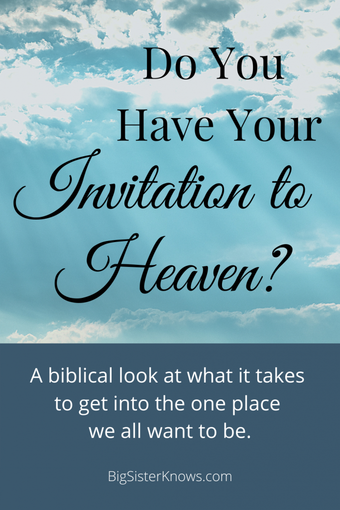 Do You Have Your Invitation to Heaven? - Ashley L. Jones